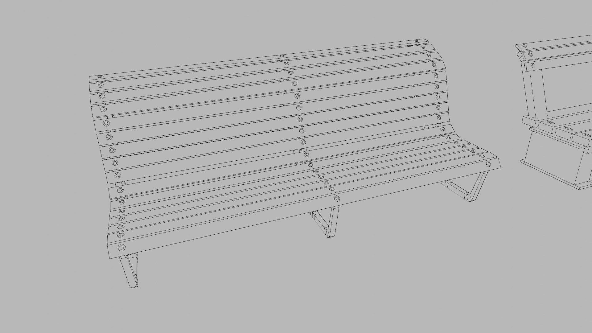 3D Street Chairs With 4k Pbr Textures Model - TurboSquid 1914478
