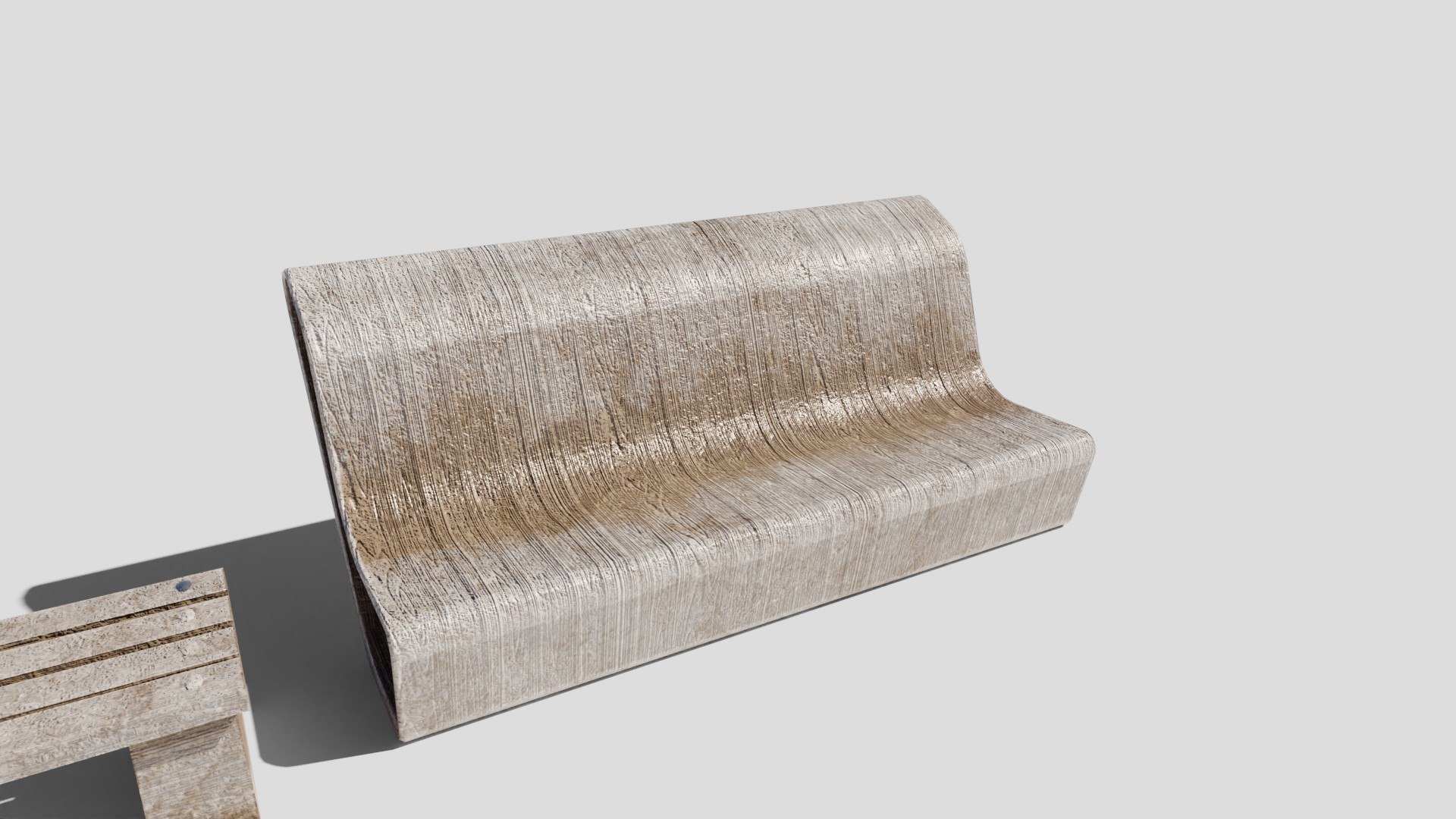 3D Street Chairs With 4k Pbr Textures Model - TurboSquid 1914478