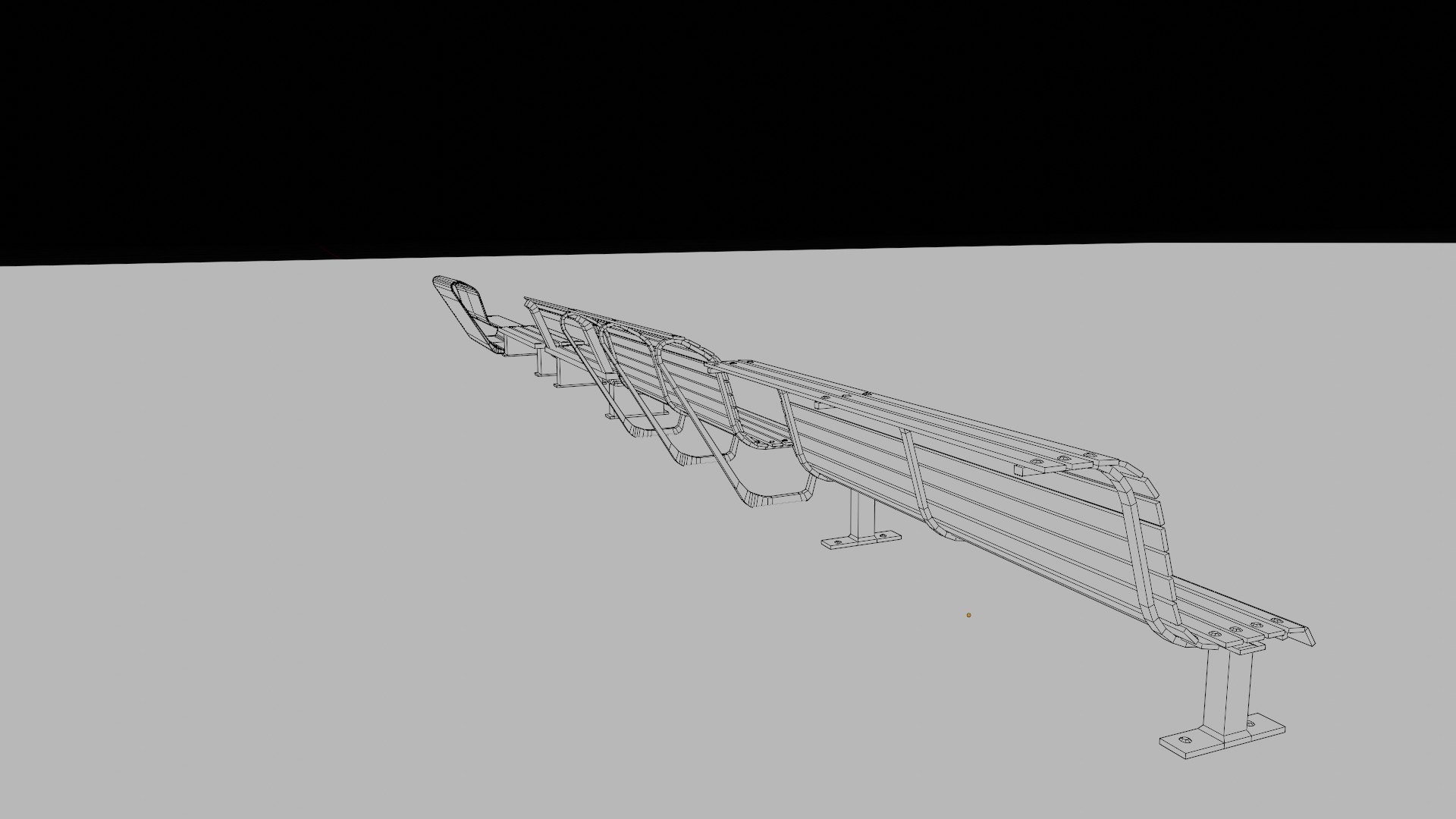 3D Street Chairs With 4k Pbr Textures Model - TurboSquid 1914478