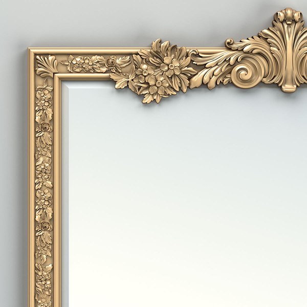 Cnc mirror frame model - TurboSquid 1693886