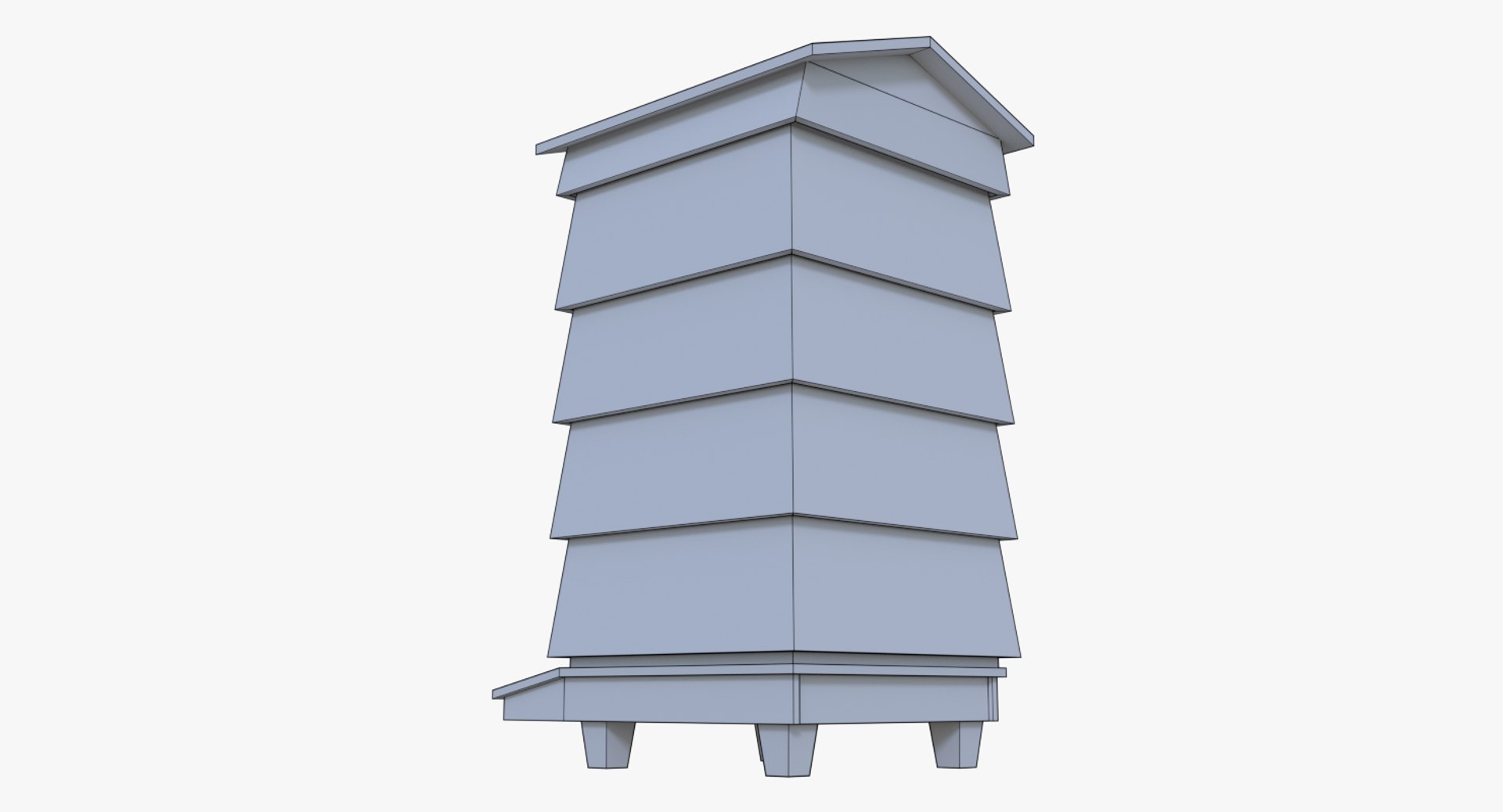 3d Bee Hive