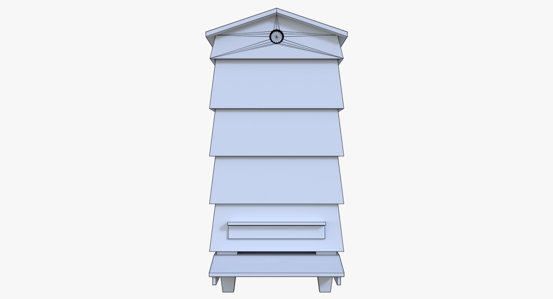 3d Bee Hive
