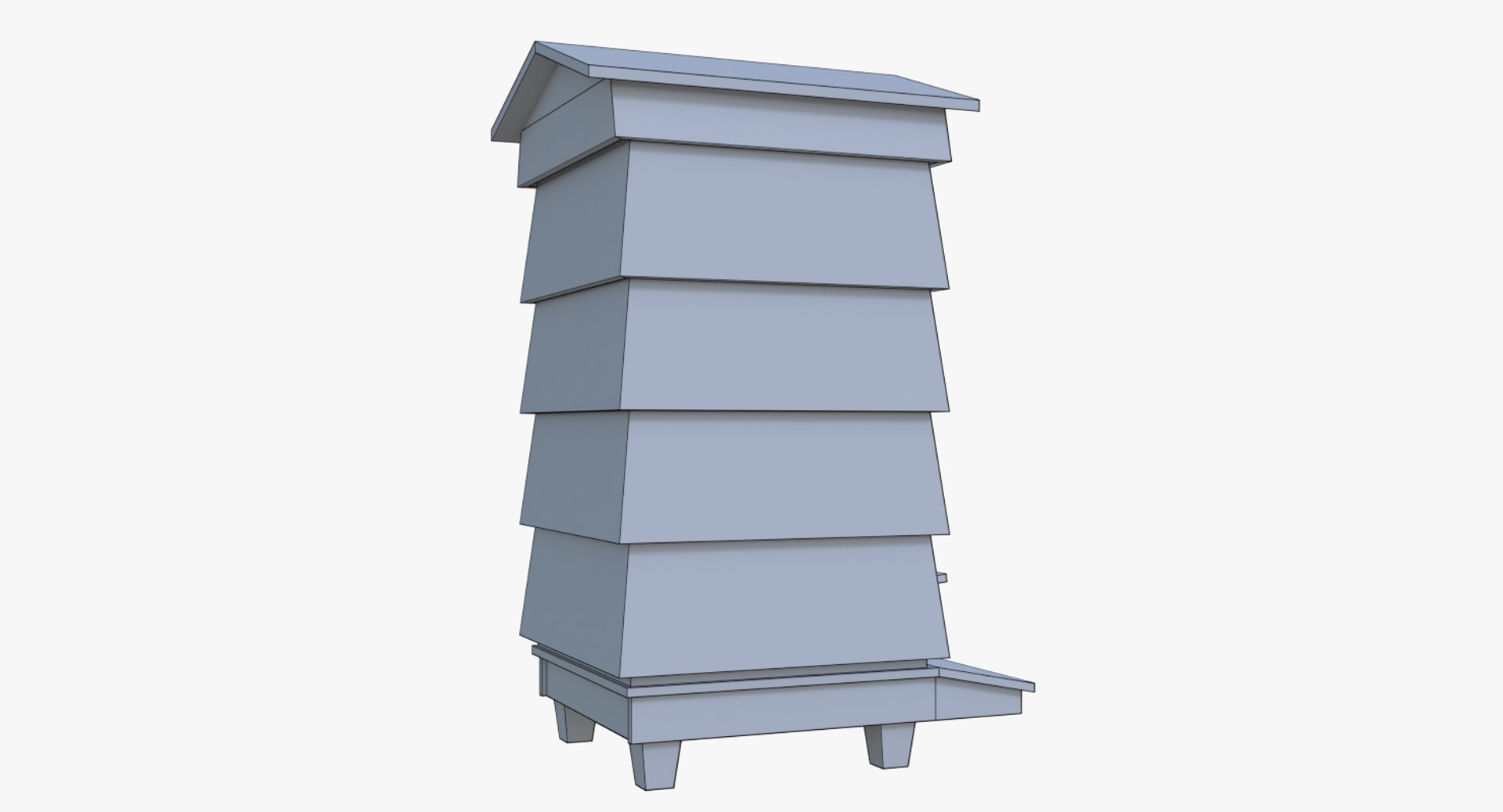 3d Bee Hive