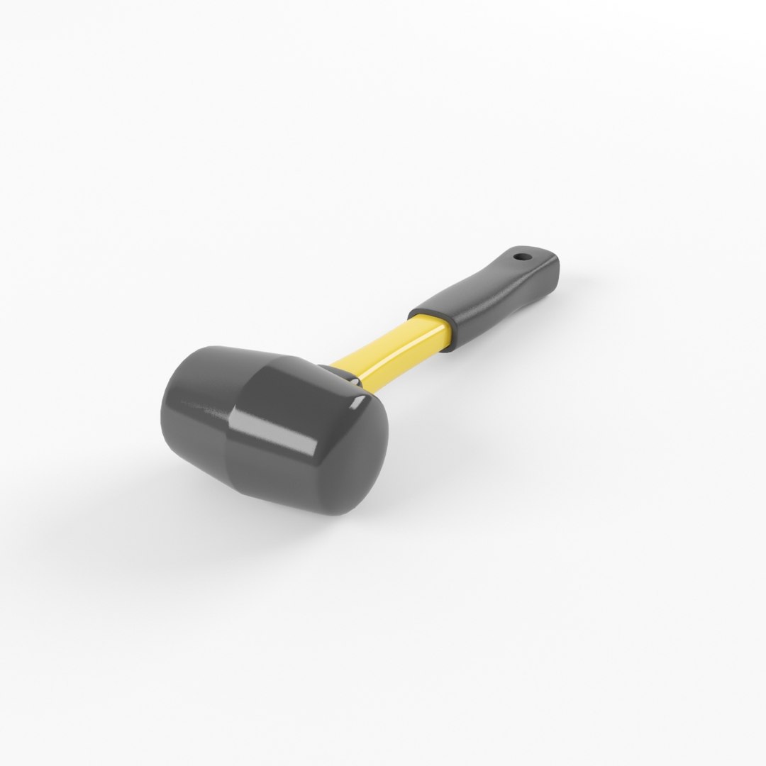 tools mallet 3d model