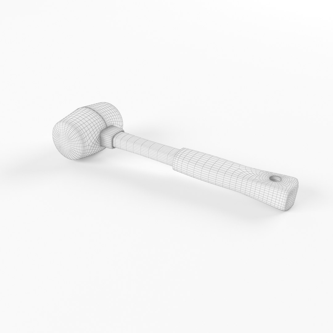 tools mallet 3d model