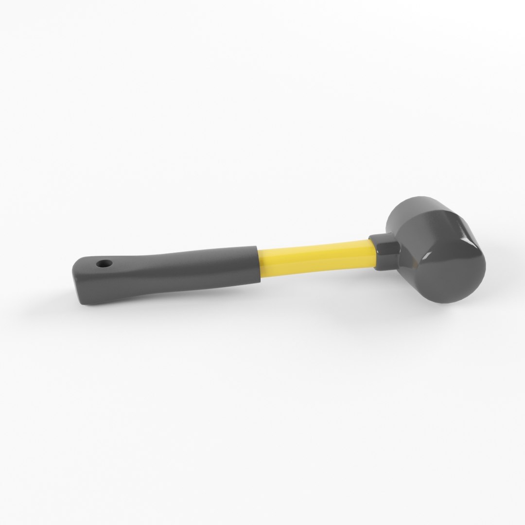 tools mallet 3d model