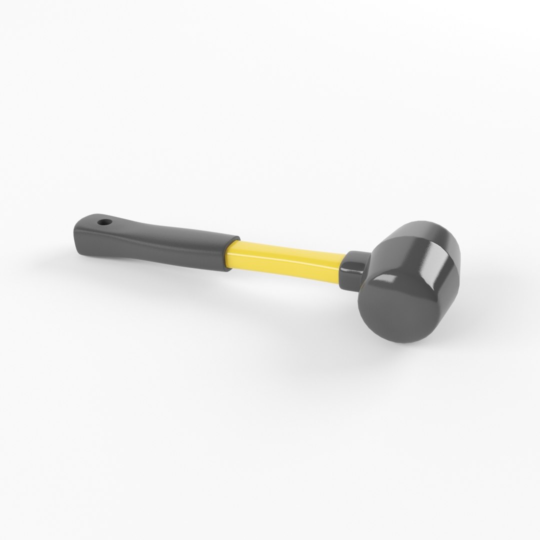 tools mallet 3d model