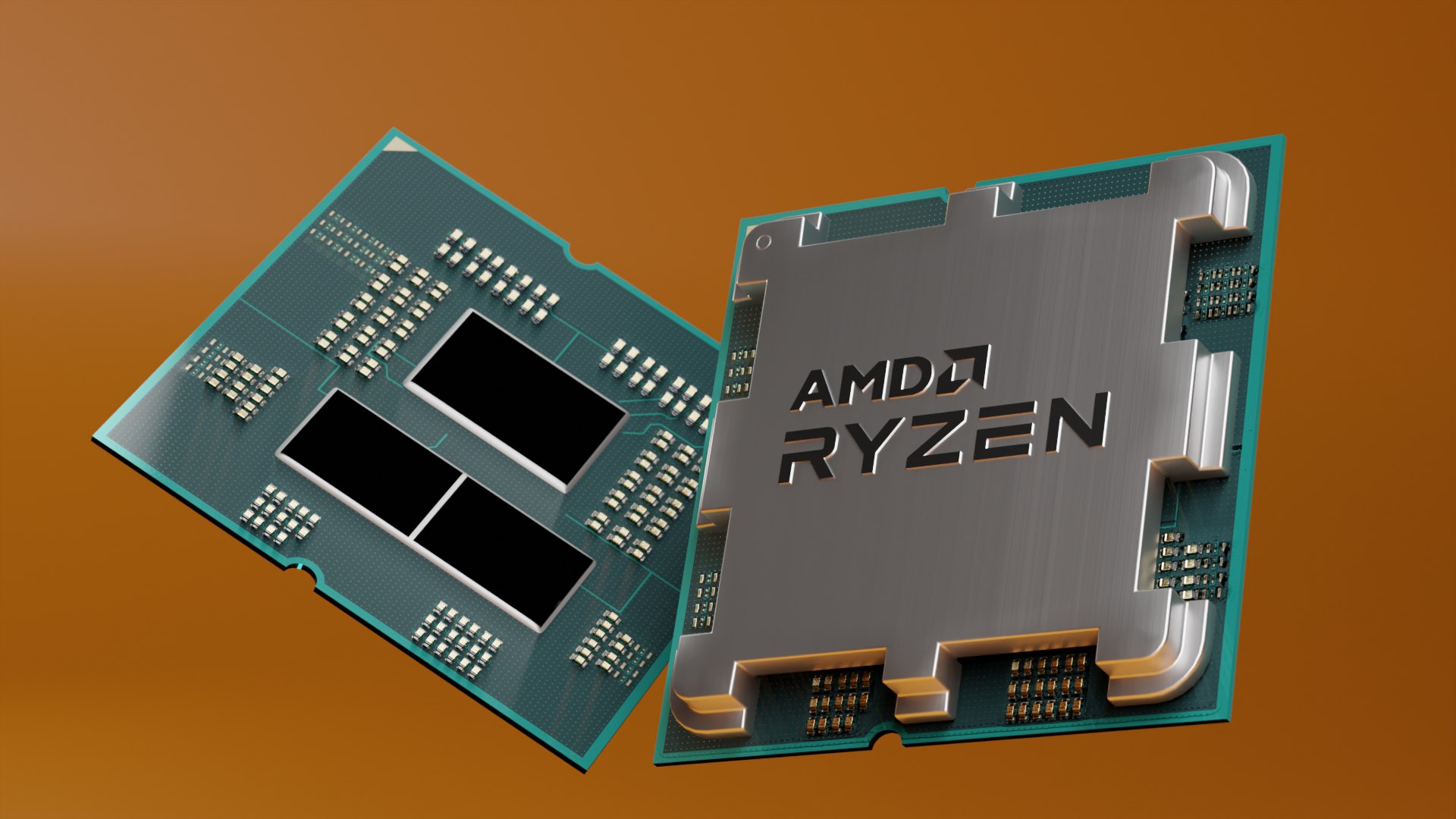 3D CPU AMD RYZEN Based On 9000 Series 3D Model - TurboSquid 2260553