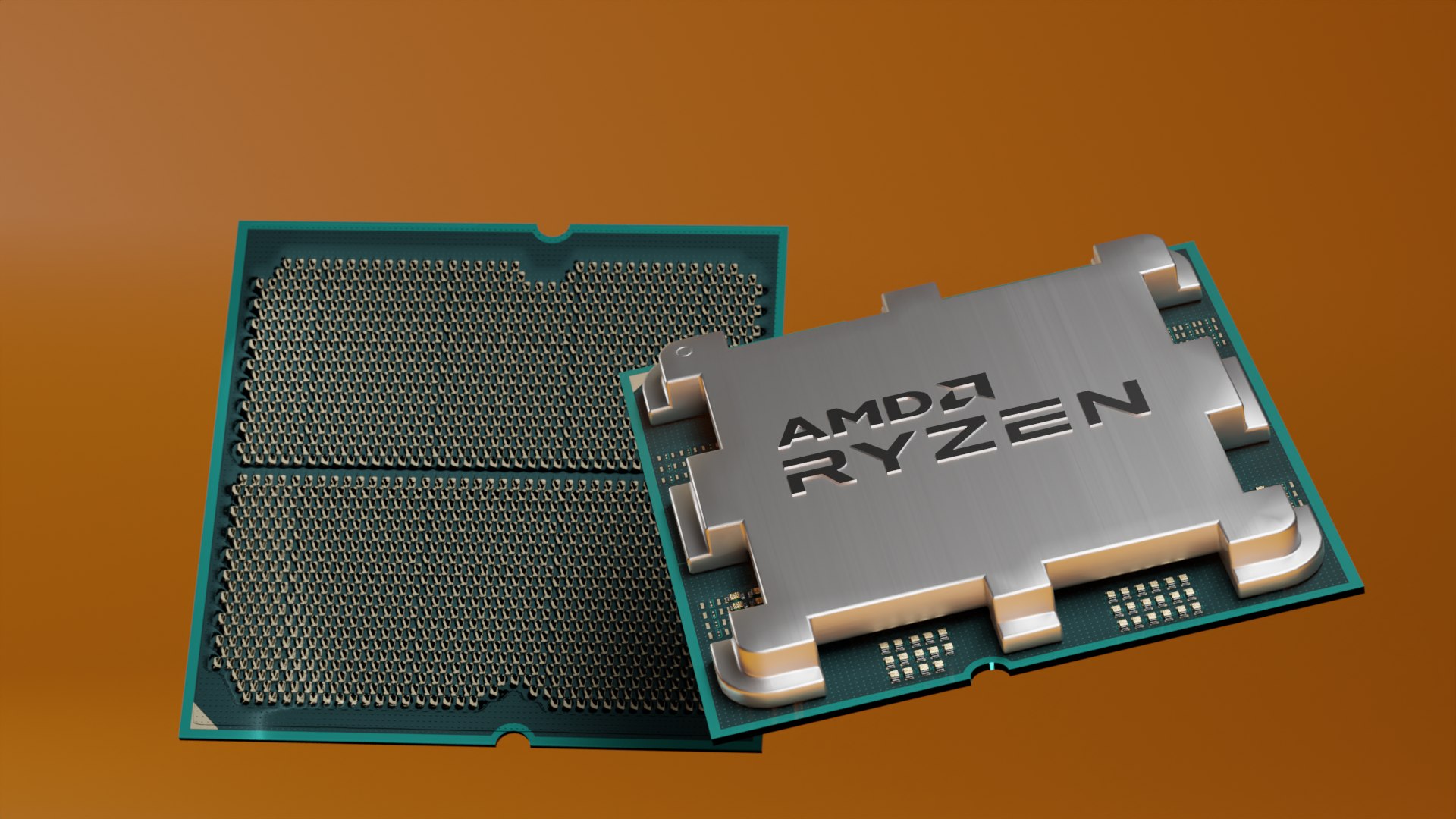 3D CPU AMD RYZEN Based On 9000 Series 3D Model - TurboSquid 2260553