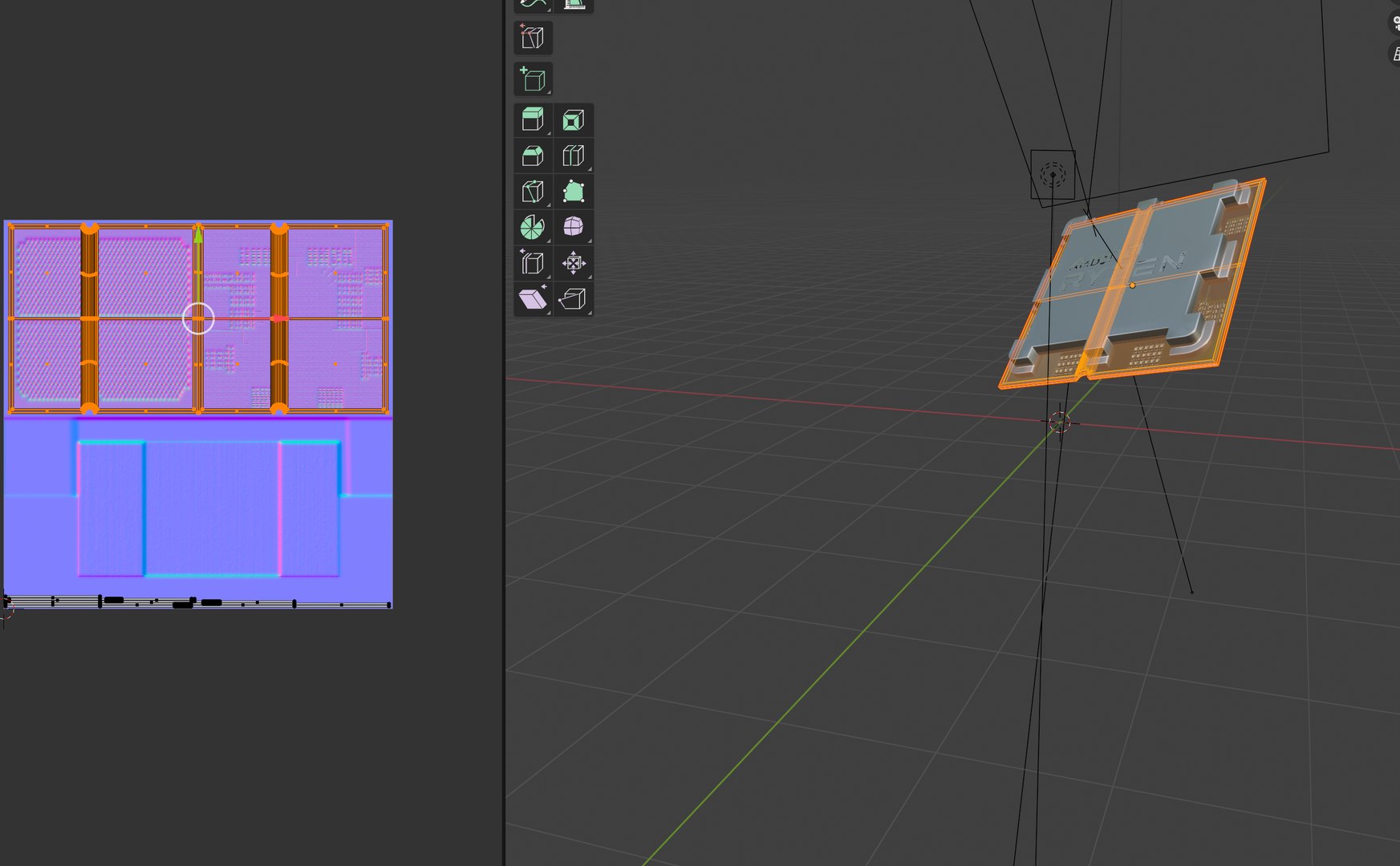 3D CPU AMD RYZEN Based On 9000 Series 3D Model - TurboSquid 2260553