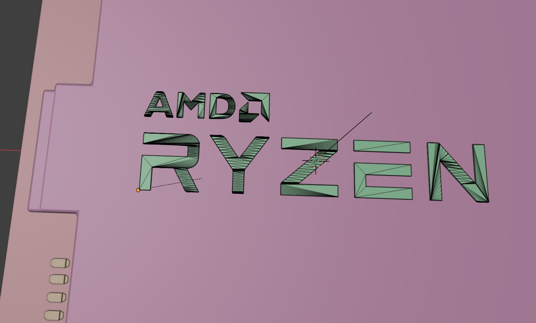 3D CPU AMD RYZEN Based On 9000 Series 3D Model - TurboSquid 2260553