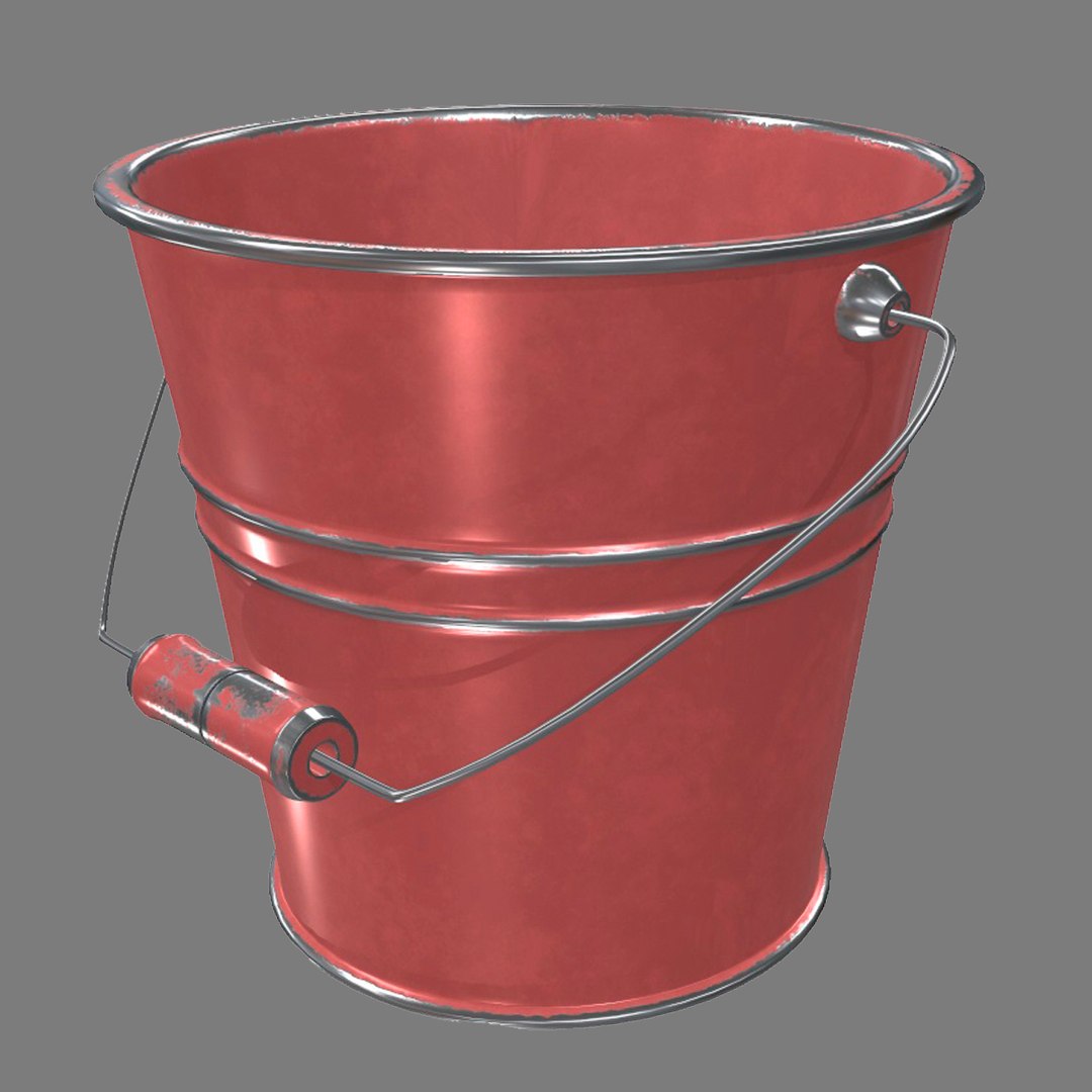 Bucket 3D Model - TurboSquid 1449147