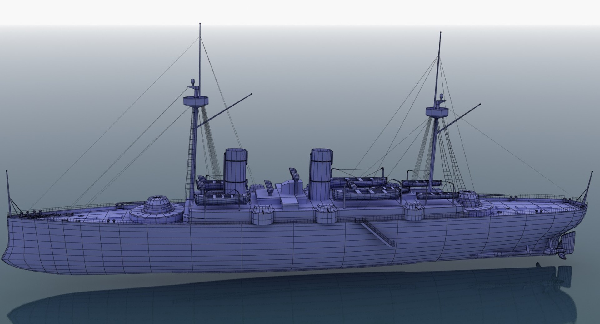 esmeralda ship 3d model