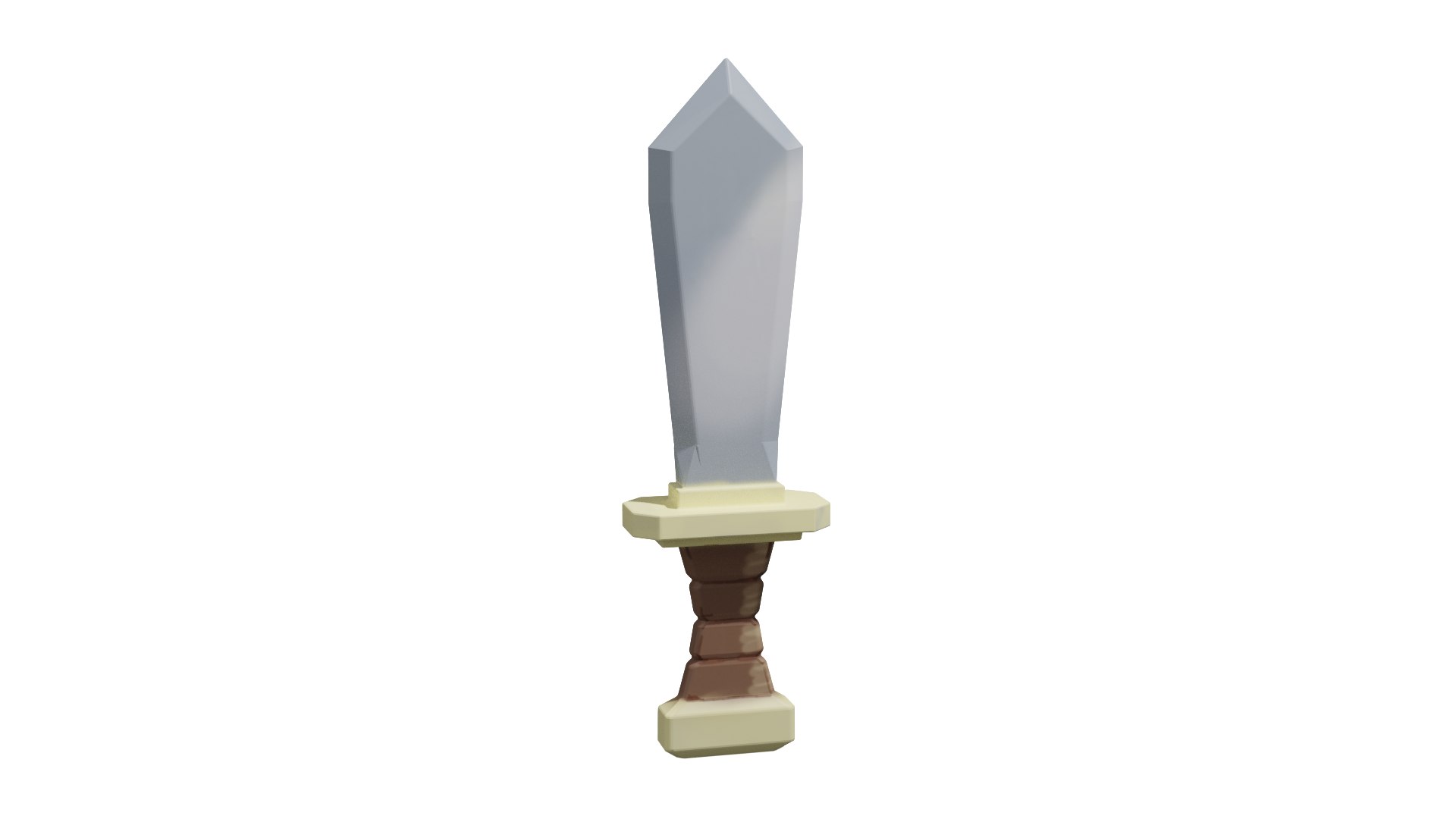 Cartoon Sword 3D Model - TurboSquid 1732302