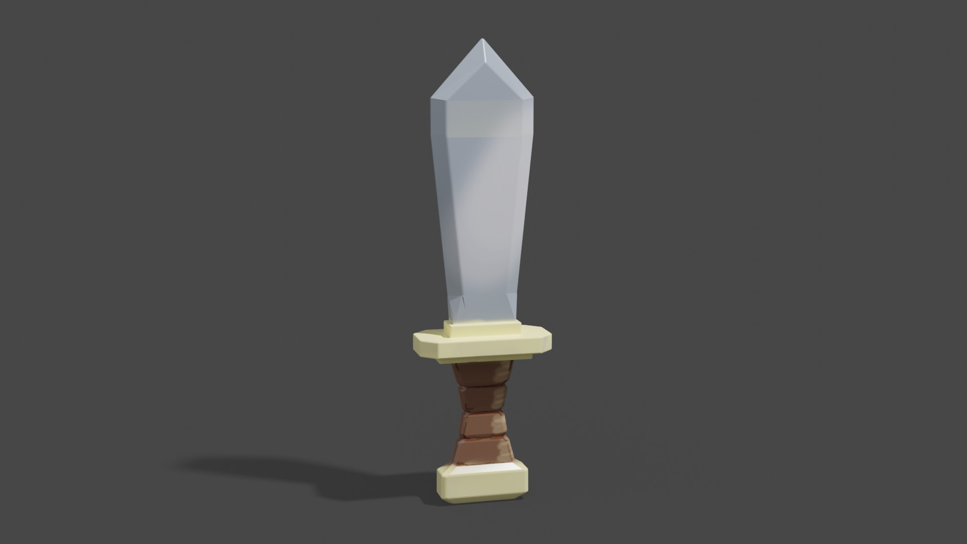 Cartoon Sword 3D Model - TurboSquid 1732302