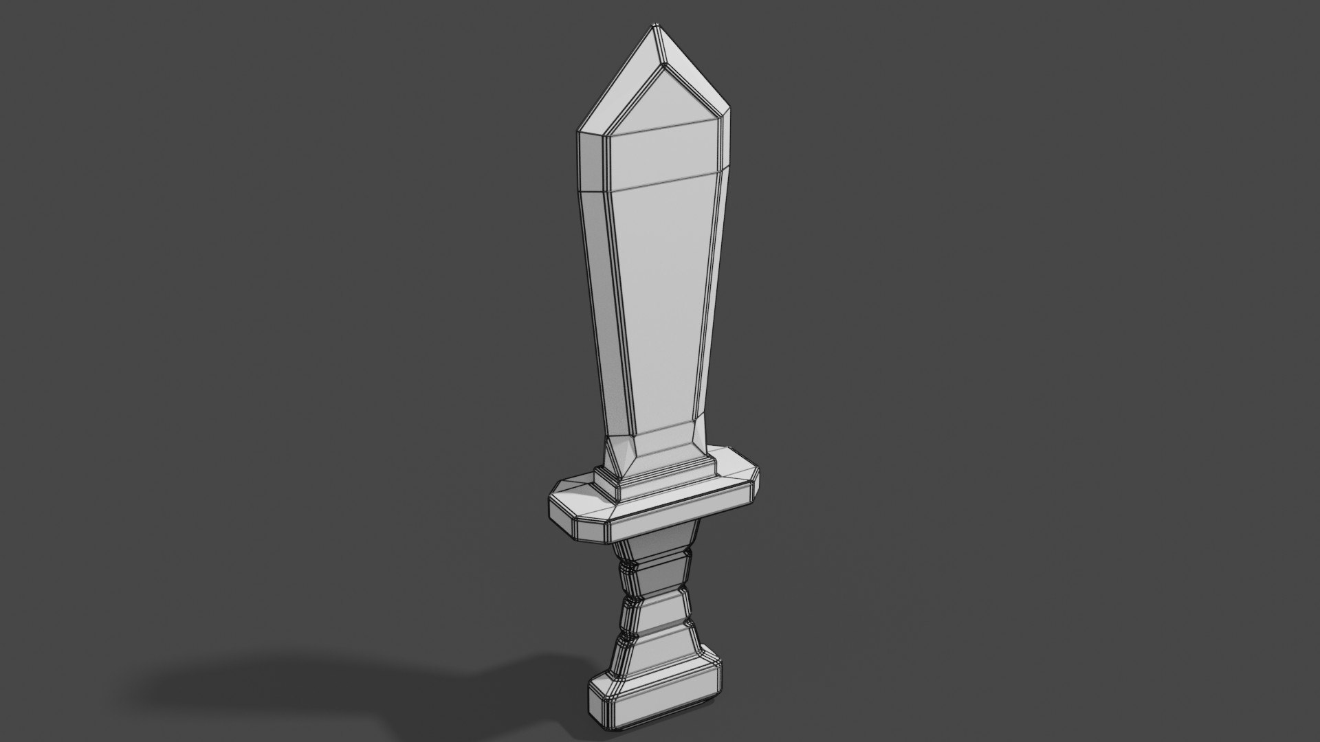 Cartoon Sword 3D Model - TurboSquid 1732302