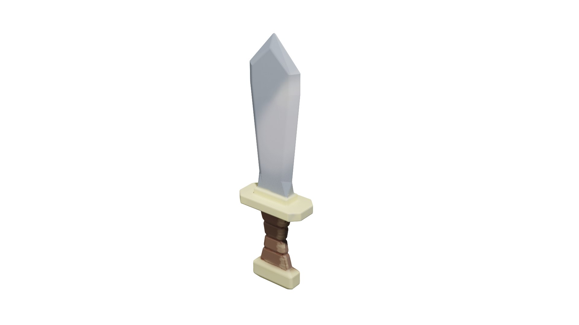 Cartoon Sword 3D Model - TurboSquid 1732302