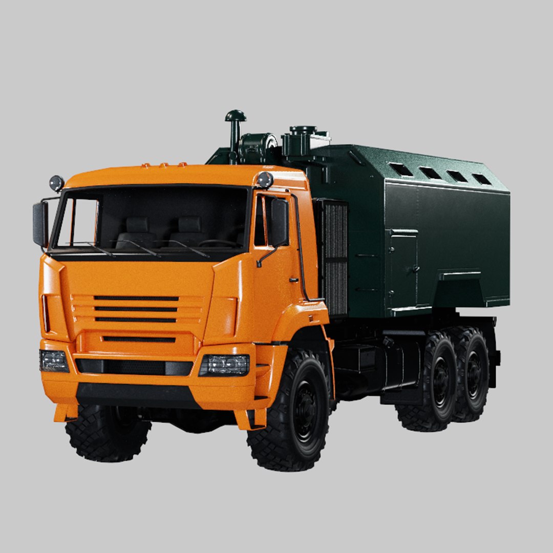 Kamaz Truck 3D Model - TurboSquid 1819495