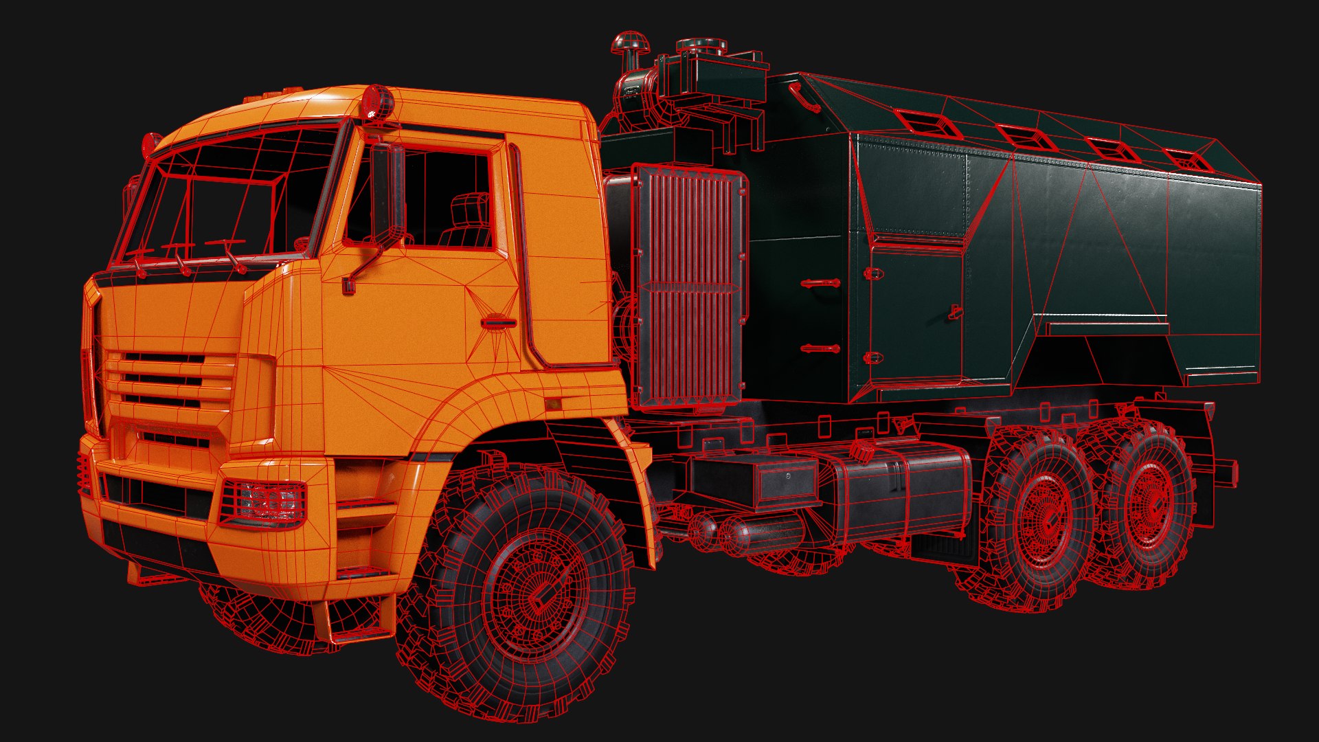 Kamaz Truck 3D Model - TurboSquid 1819495