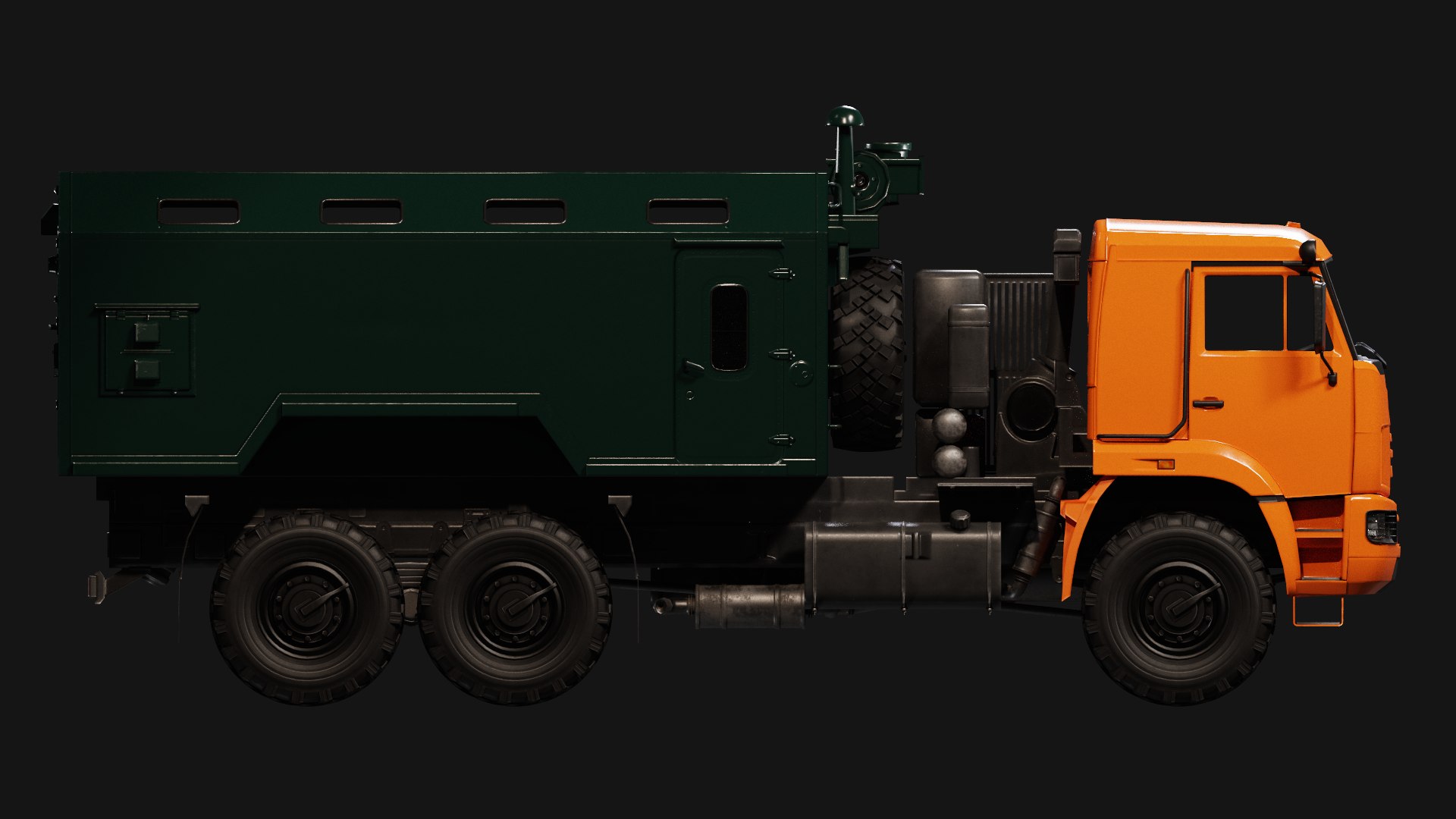 Kamaz Truck 3D Model - TurboSquid 1819495