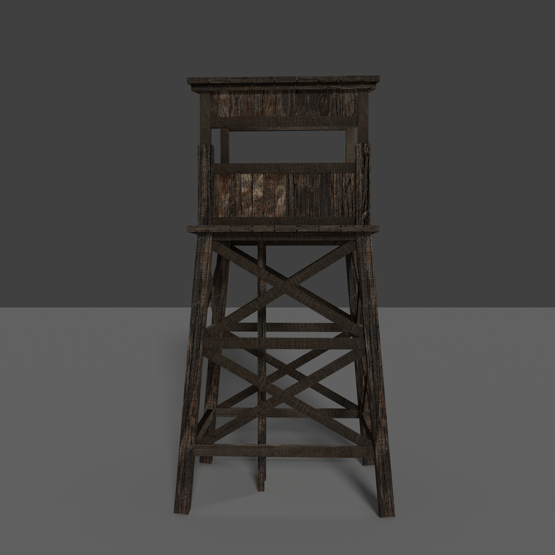 Pack watch towers 3D model - TurboSquid 1149901