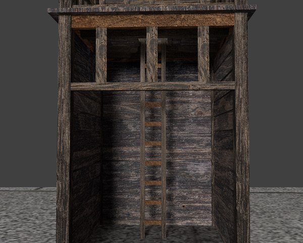 modelo 3d Forest Watchtower Pack gratis - TurboSquid 1149901