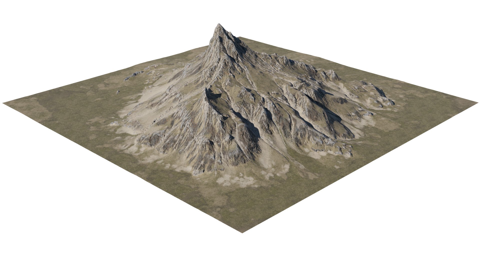 3D Model Mountain Ex01 - TurboSquid 2078447