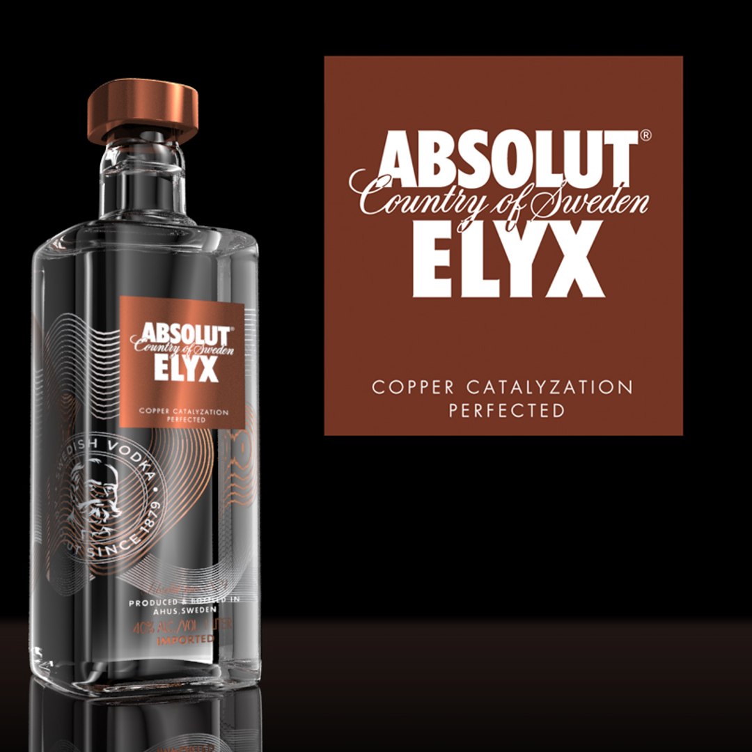 3d Model Absolut Elyx