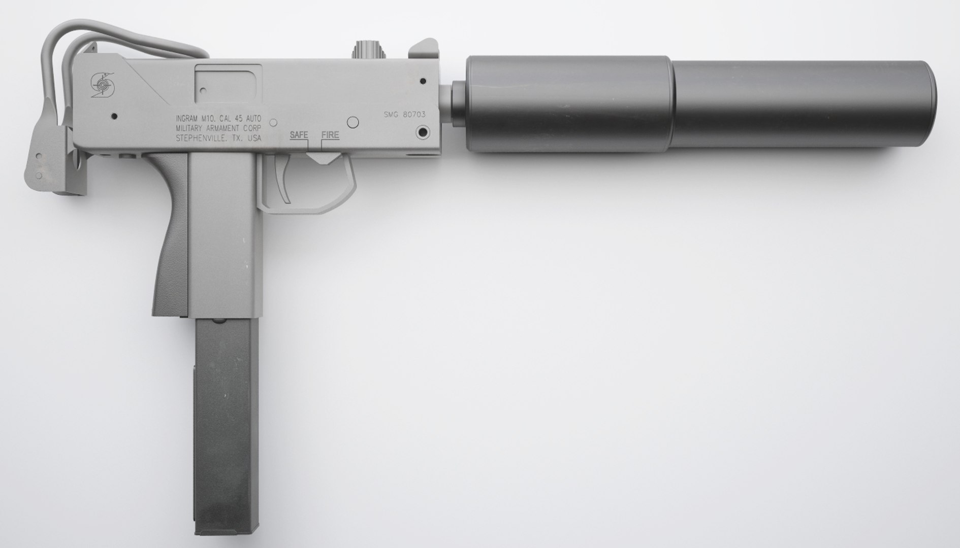 3d Ingram Submachine Gun