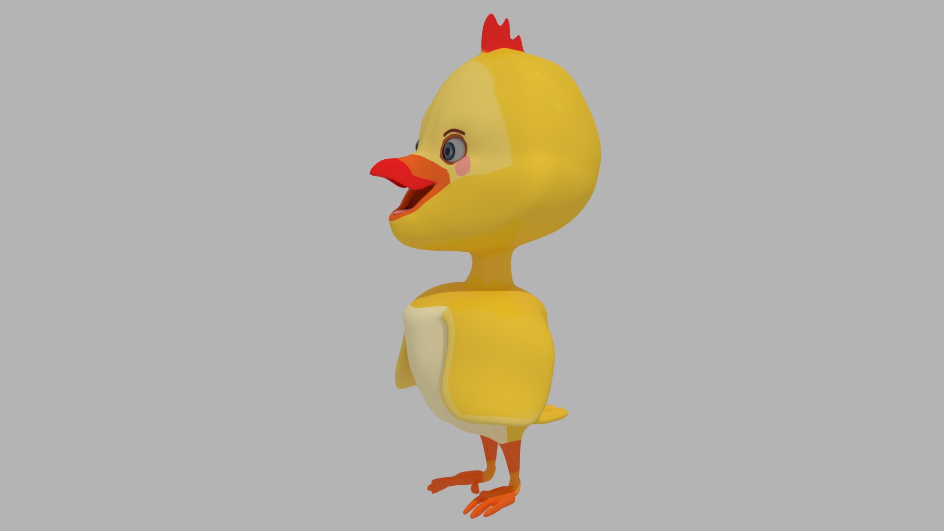 Chick 3d Model