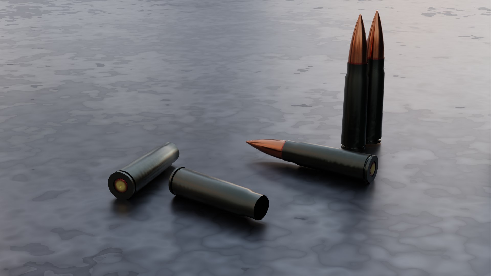 3D AKM RUSSIAN 1969 - HIGHLY DETAILED TEXTURED GAME ASSET HPLP - 2K4K ...