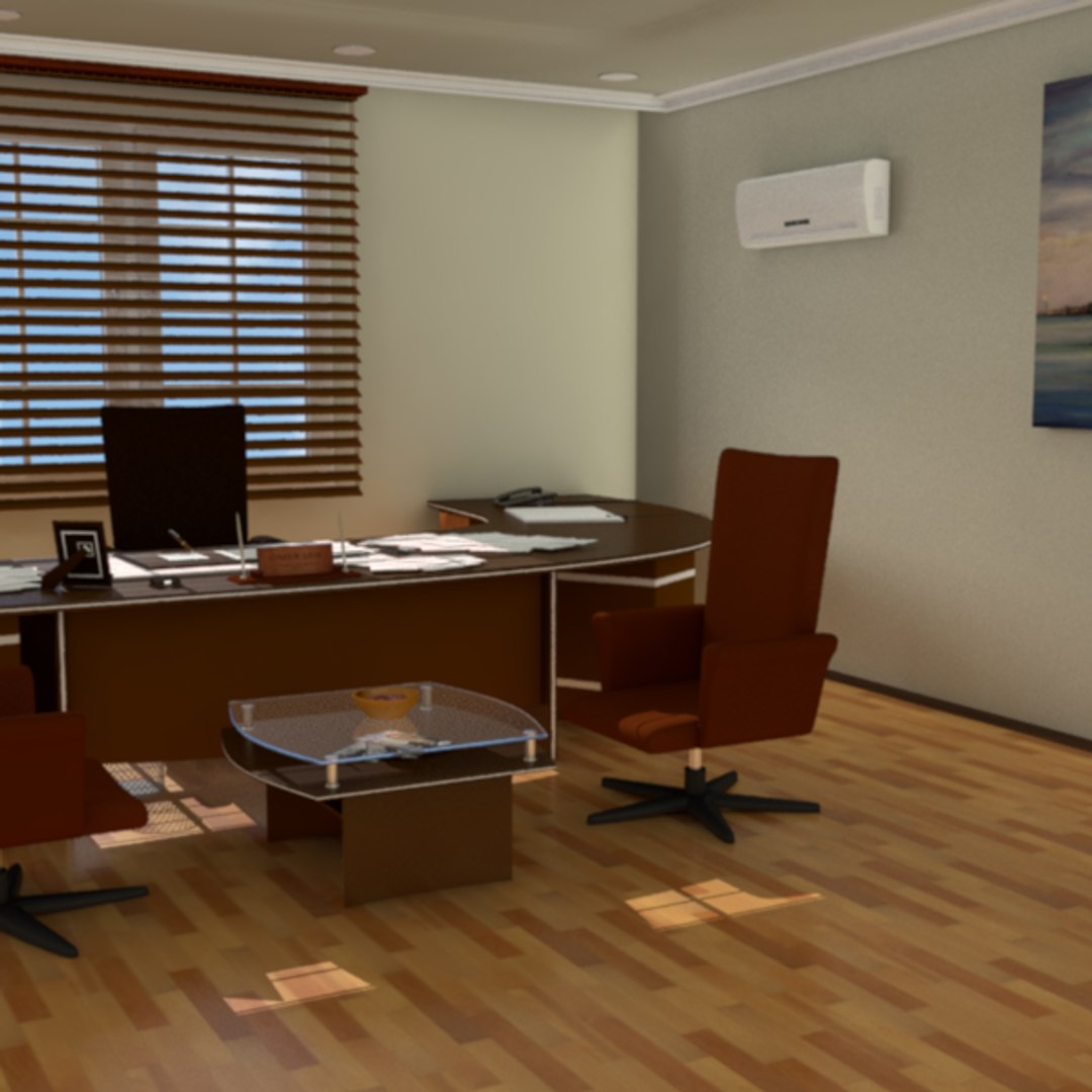 3d Model Office