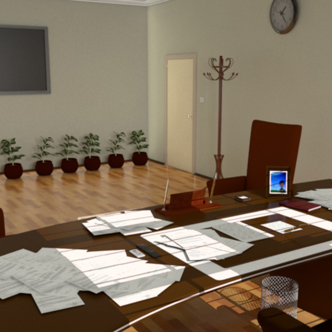 3d Model Office