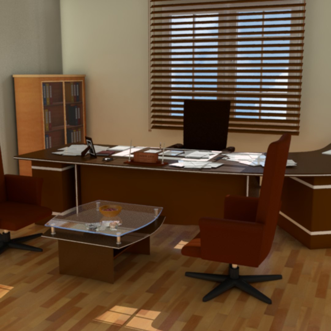 3d Model Office