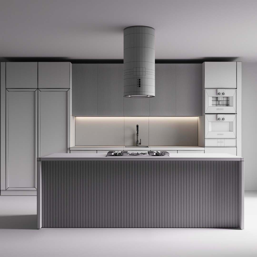 3D Kitchen 030 - TurboSquid 1898873