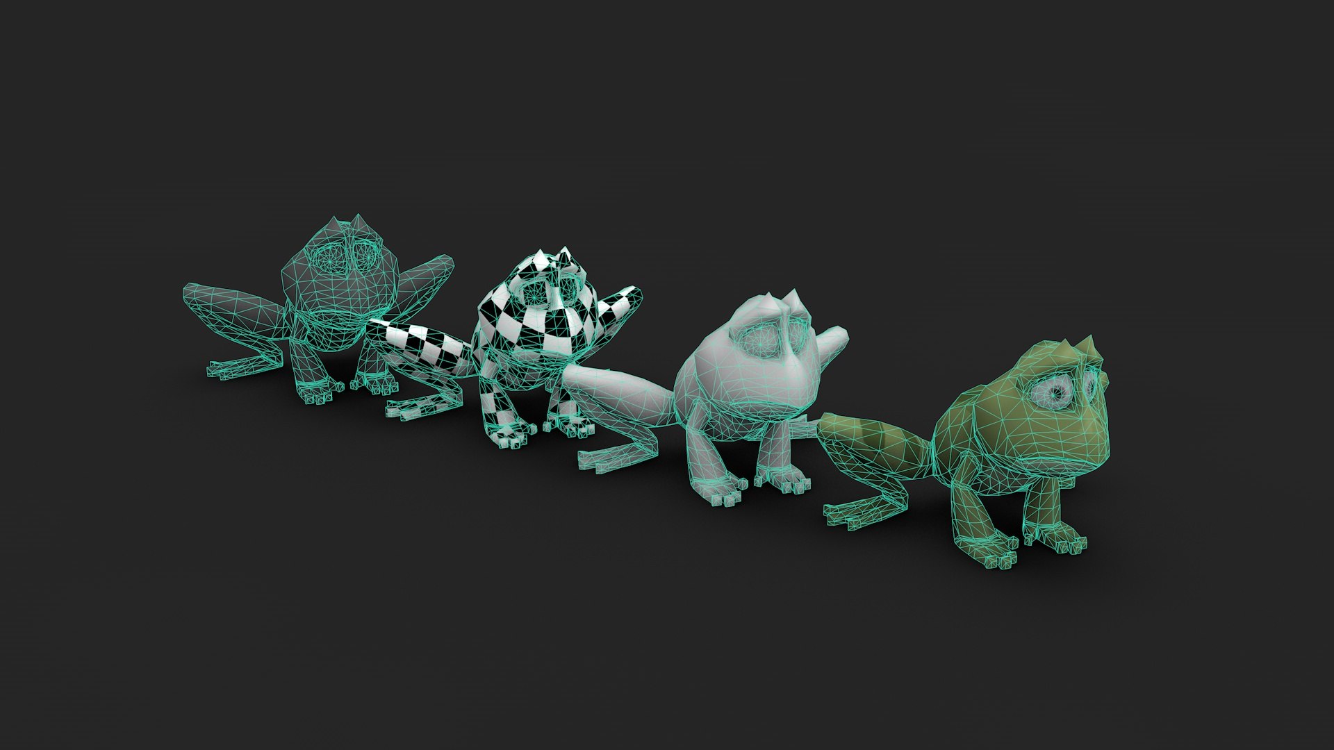 3D Frog Cartoon - TurboSquid 2388144