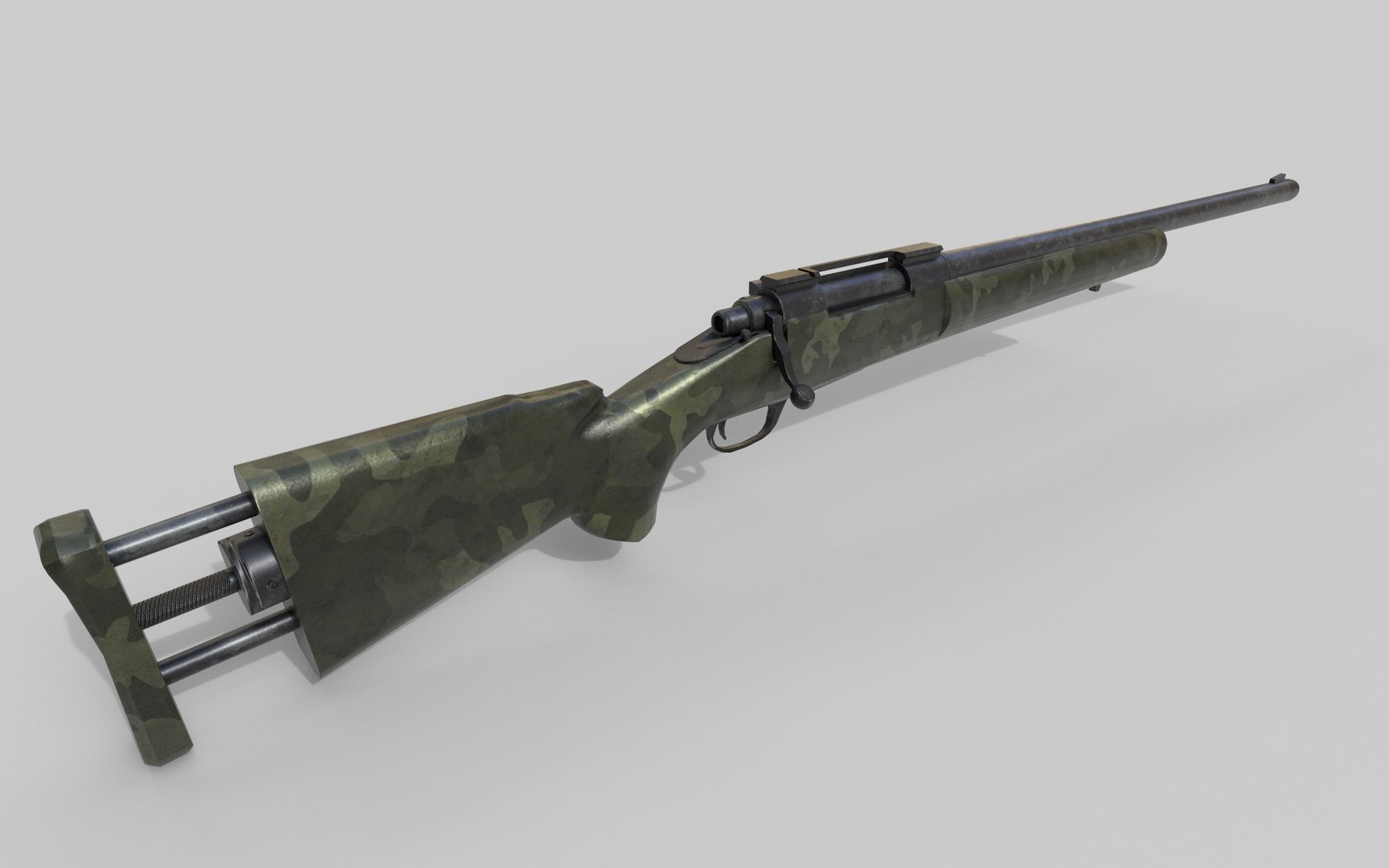 M24 Sniper Rifle Low-poly 3D Model 3D - TurboSquid 1838668