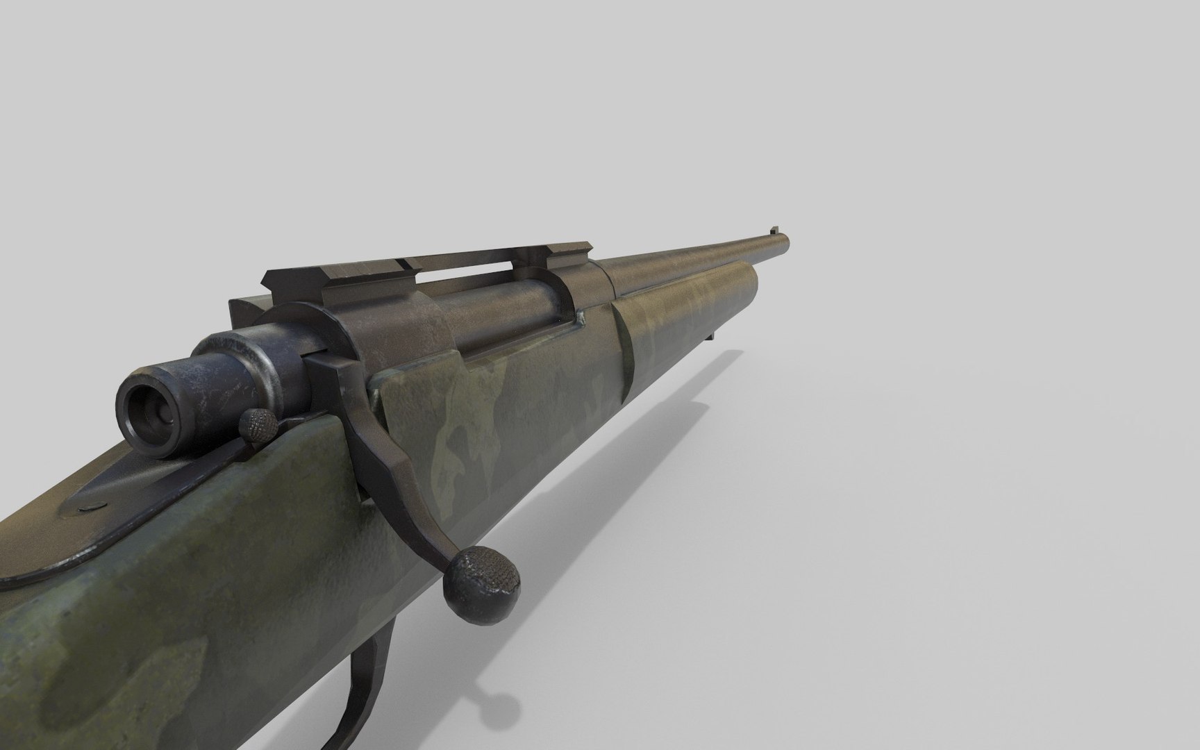 M24 Sniper Rifle Low-poly 3D Model 3D - TurboSquid 1838668