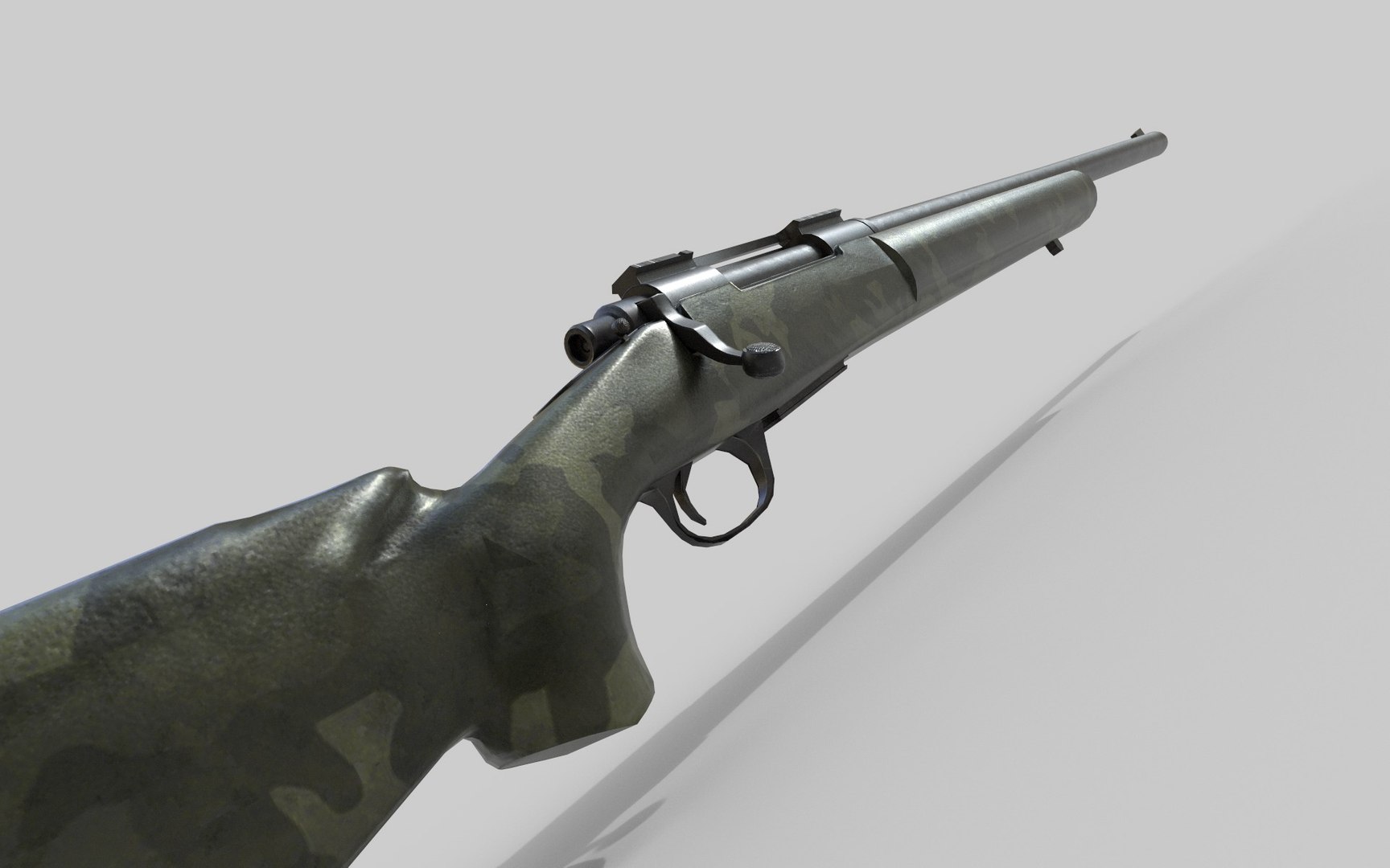 Karabin snajperski M24 Low-poly Model 3D Model 3D - TurboSquid 1838668