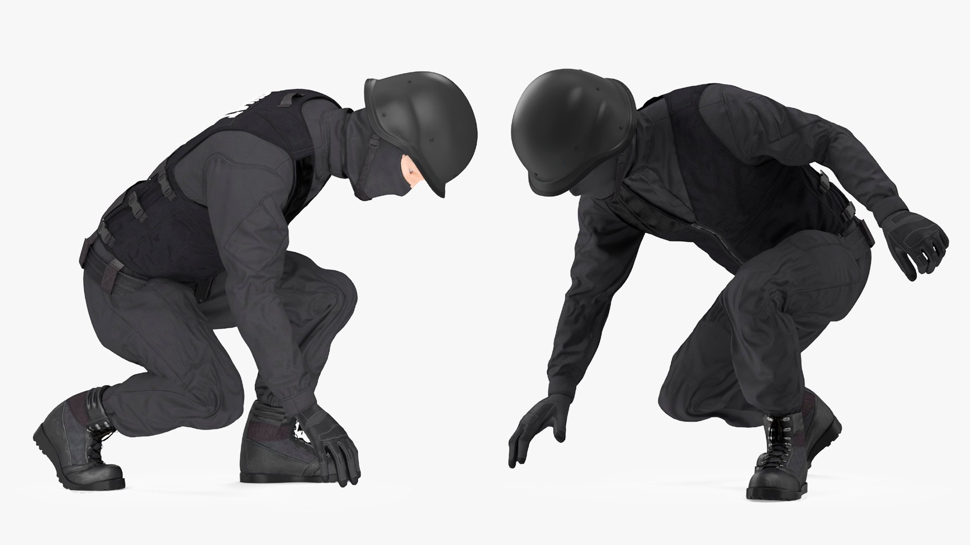 Covert Ops Tactical Unit Rigged For Maya 3D - TurboSquid 2280721