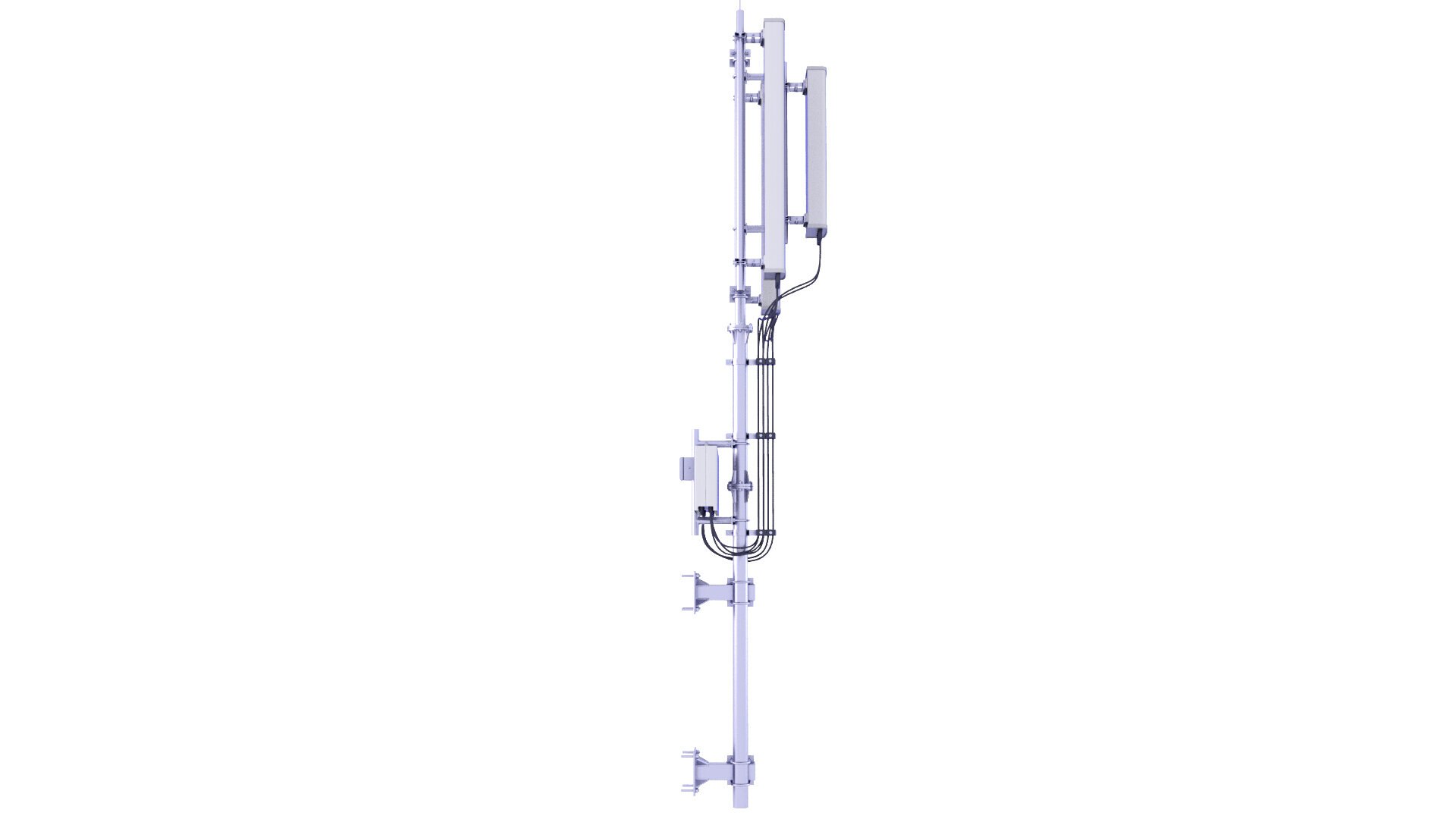 3D Wall Telecom Antenna Mast 62 - TurboSquid 2398190