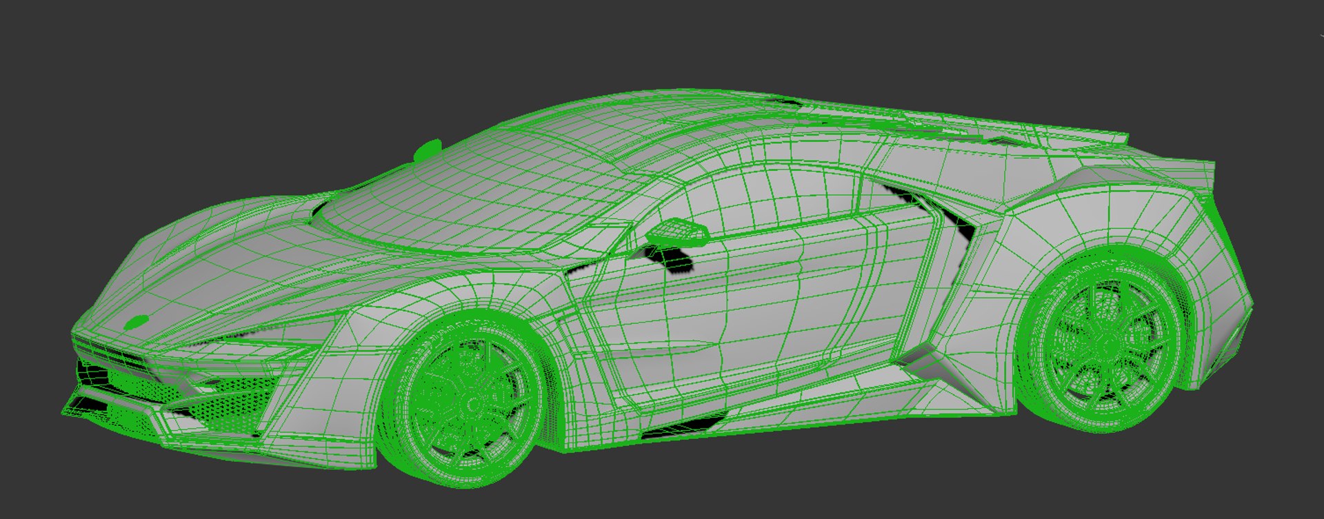 3D Lykan Hypersport Model - TurboSquid 2101898