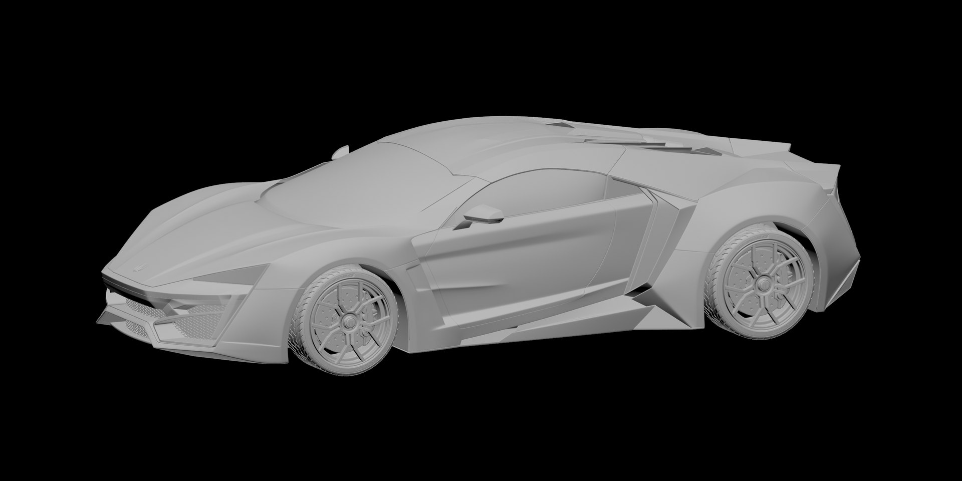 3D Lykan Hypersport Model - TurboSquid 2101898