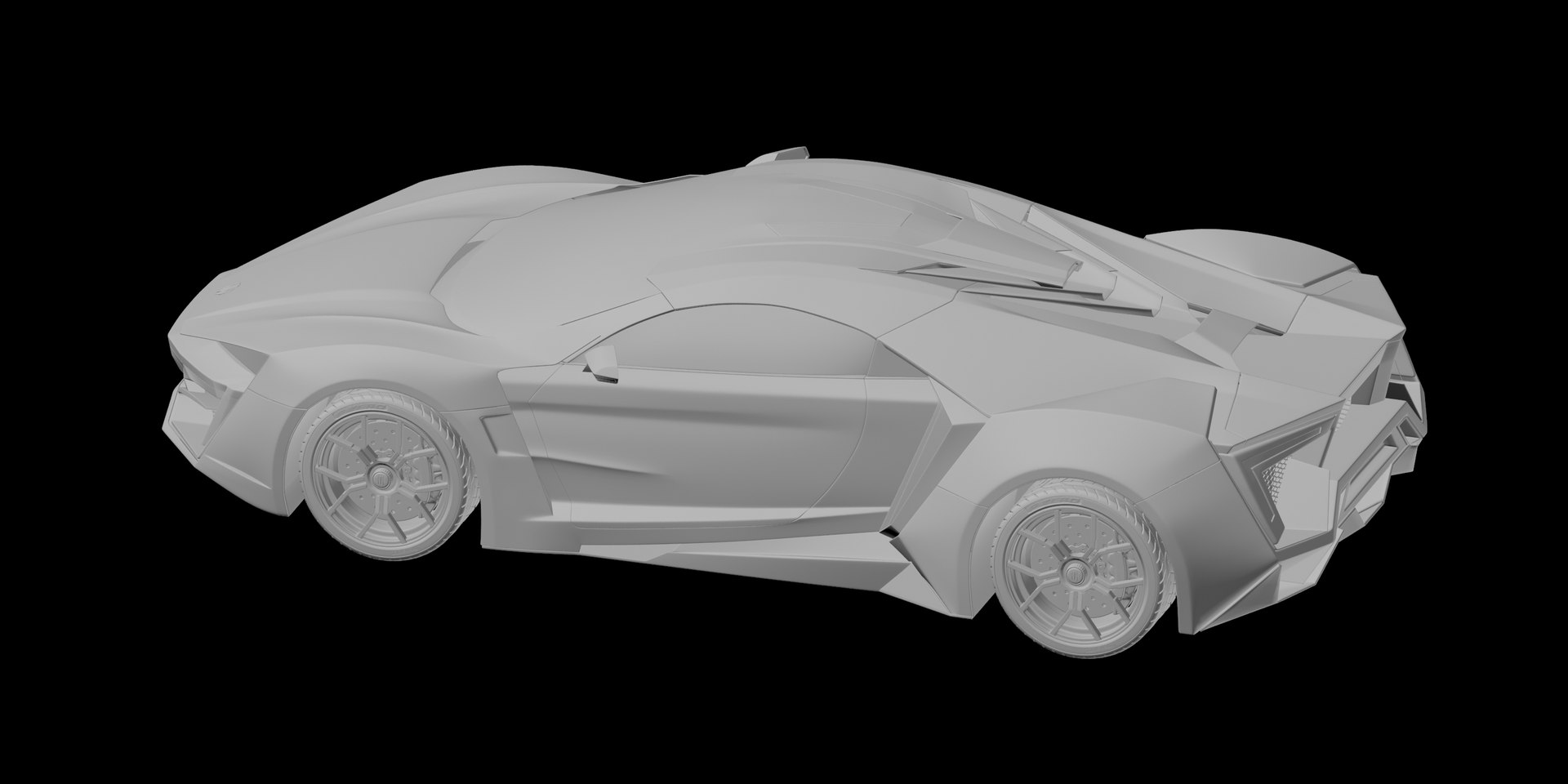 3D Lykan Hypersport Model - TurboSquid 2101898