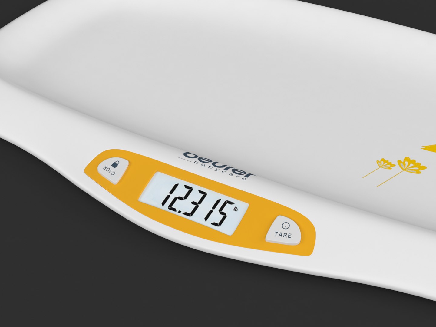 3D Model Beurer Digital Baby Scale - TurboSquid 1547589