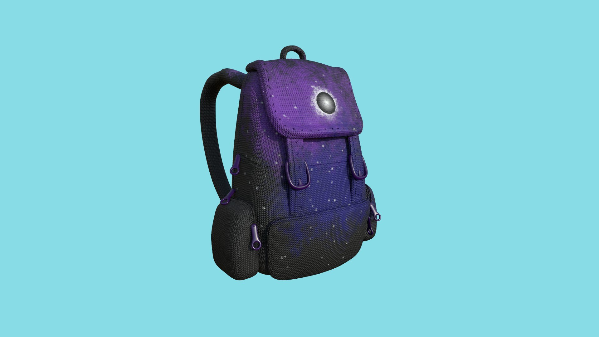3D Galaxy Stars Backpack - Character Fashion Design - TurboSquid 1716620