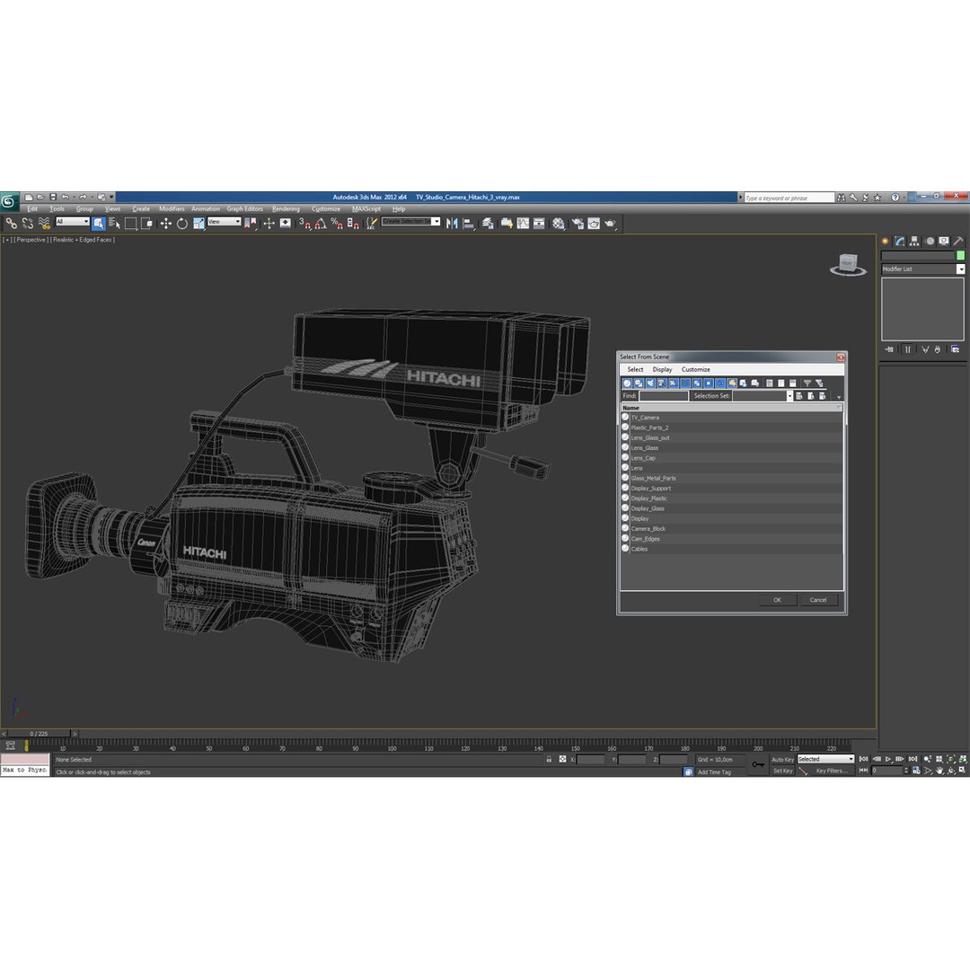 Tv Studio Camera Hitachi 3ds