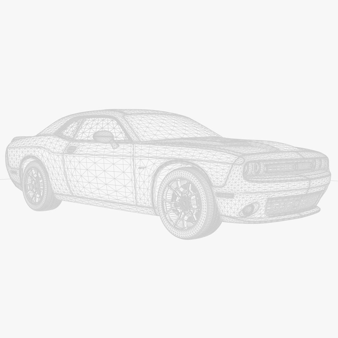 3D Dodge Challenger GT AWD 2017 - TurboSquid 2188861