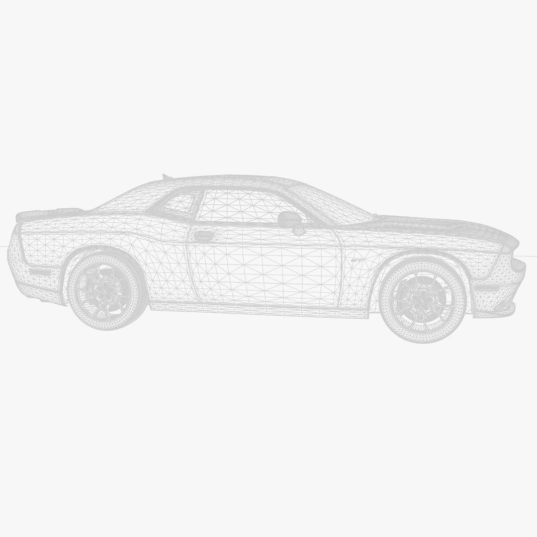 3D Dodge Challenger GT AWD 2017 - TurboSquid 2188861