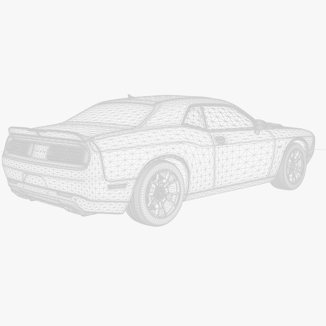 3D Dodge Challenger GT AWD 2017 - TurboSquid 2188861